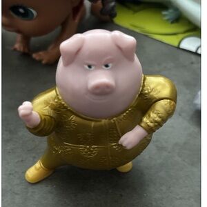 McDonald's | Toys | Sing 2 Gold Pineapple Pig Gunter Figurine 22 | Poshmark